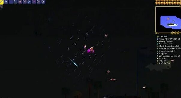 Terraria Calamity Mod 1.4.4.9 How To Summon Cloud Elemental BOSS (2023 ...