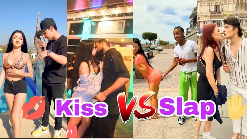 Kiss or slap challenge | kiss | slap #kissorslaptiktok #slap #kiss ...