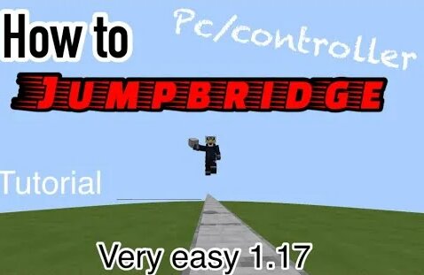 How to jump bridge in Minecraft bedrock edition (pc/controller ...