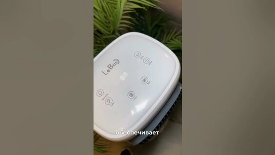 Тройное блаженство Вентилятор с Подогревом и Увлажнителем LeBot ...