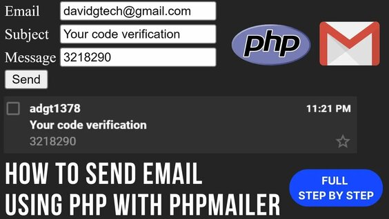 How To Send Email Using PHP With PHP Mailer | PHP Send Email | Full ... How To Send Email Using PHP With PHP Mailer | PHP Send Email | Full ...