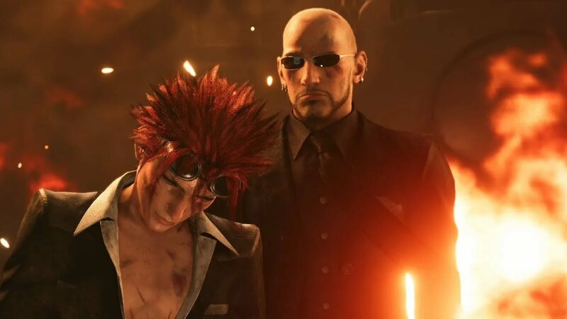 Final Fantasy 7 Remake - Reno and Rude Boss Fight - Смотреть онлайн в ...