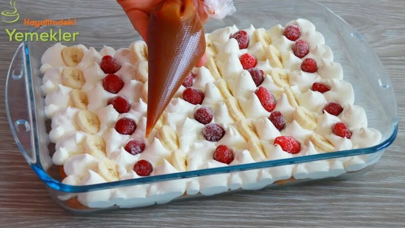 Öyle kolay bir tarif ki tam hafif yaz tatlısı kolay tatlı tarifleri ...