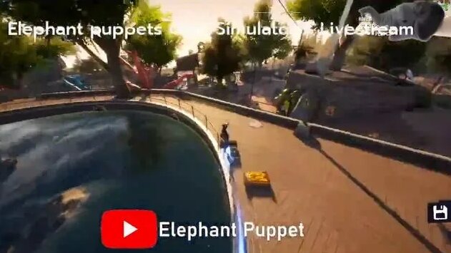 Elephant Puppet's Goat Simulator 3 Livestream (Without Talking ...