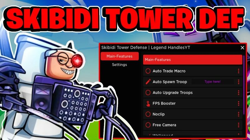 Skibidi Tower Defense Script GUI / Hack (DUPE, Autofarm, INF Coins, AND ...