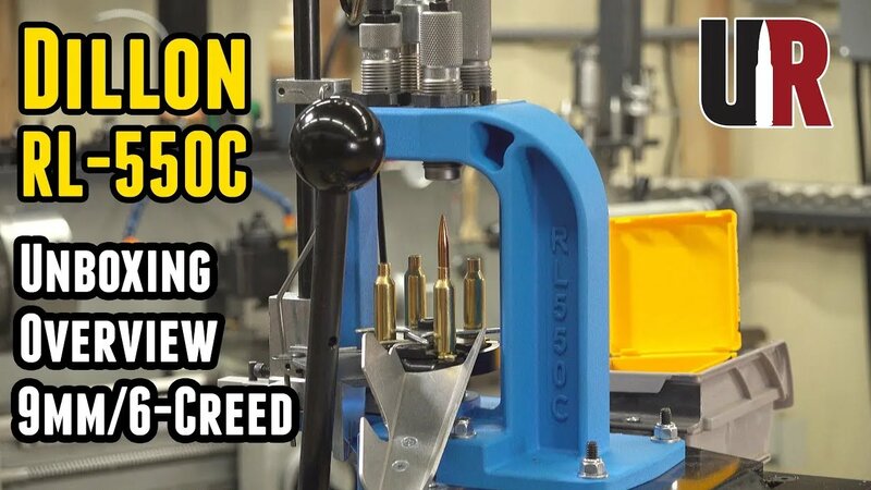 Dillon RL-550C: Unboxing, Overview, Setup, Loading Rifle and Pistol ...