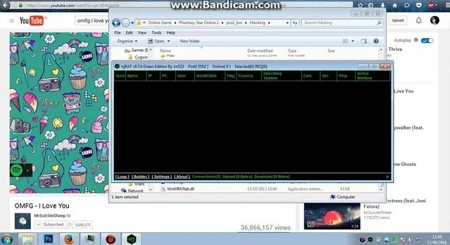 Njrat Green Edition By im523 Tes - Смотреть онлайн в поиске Яндекса по ...
