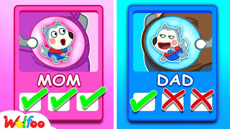 Mommy or Daddy, Who Gave Birth to Wolfoo? | Series About Mommy Wolf ...