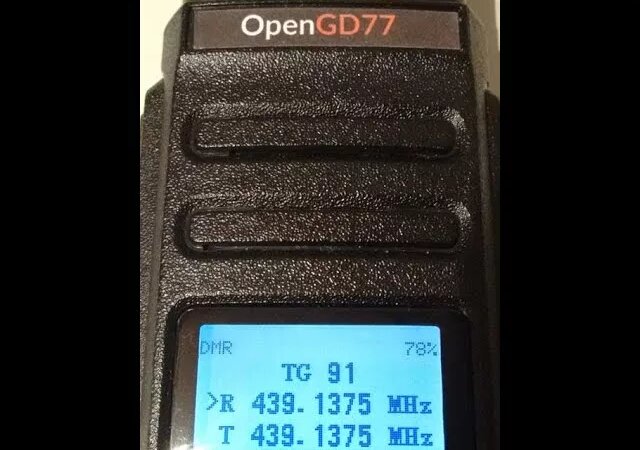 OpenGD77 Phase 1 firmware for the Radioddity GD-77 DMR radio ...