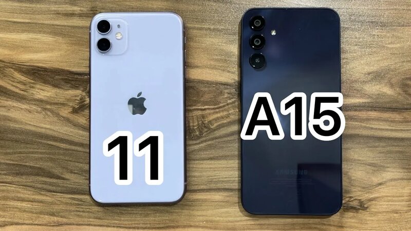 Samsung Galaxy A15 vs iPhone 11 - Смотреть онлайн в поиске Яндекса по Видео