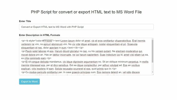 how to convert document from html to words: 1 bin video Yandex'te bulundu