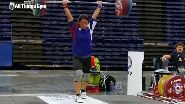 Kuo Hsing-Chun (58kg) 130,135,138kg Clean & Jerk 2015 World ...