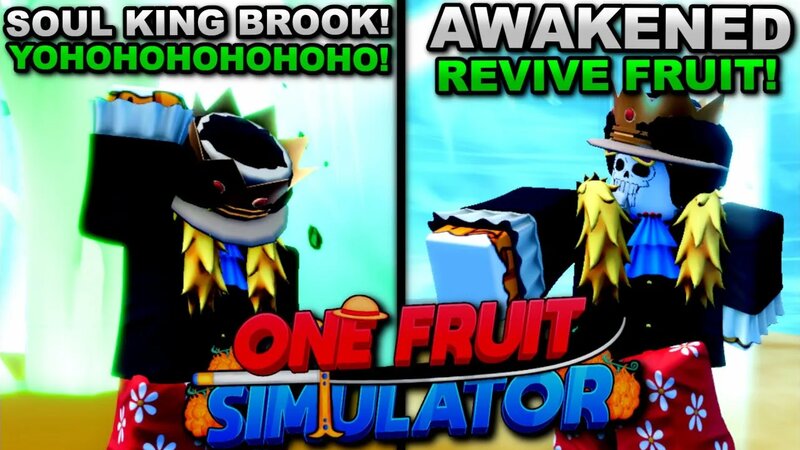 Becoming Soul King Brook (Awk Revive Fruit!) In Roblox One Fruit! Here ...