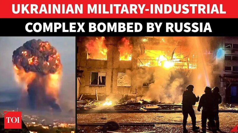 Russia Burns Ukraine’s Mega Military Plant With Tonnes Of Weapons; Kyiv ...