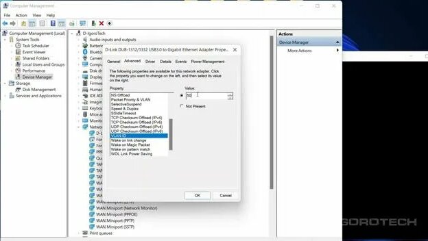 How to Configure VLAN in Windows 11, 10, 8 & 7 - 1 Click ONLY | NO Application Needed | VLAN ...
