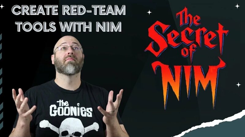 The Secret of NIM! - Creating RED TEAM Tools with Nim-Lang - Смотреть ...