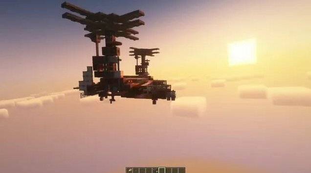 minecraft VTOL aircraft with create clockwork - Смотреть онлайн в ...