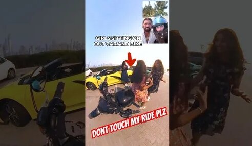 Exhaust prank girls with @EidanSanker #prank #girl #moto #funny # ...