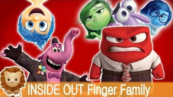 Видео Inside Out Finger Family Nursery Rhymes. Inside Out Finger Family ...