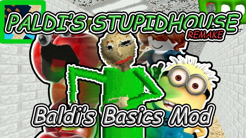 Paldi's Stupidhouse Remake - Raldi's ripoff - Baldi's Basics Mod ...