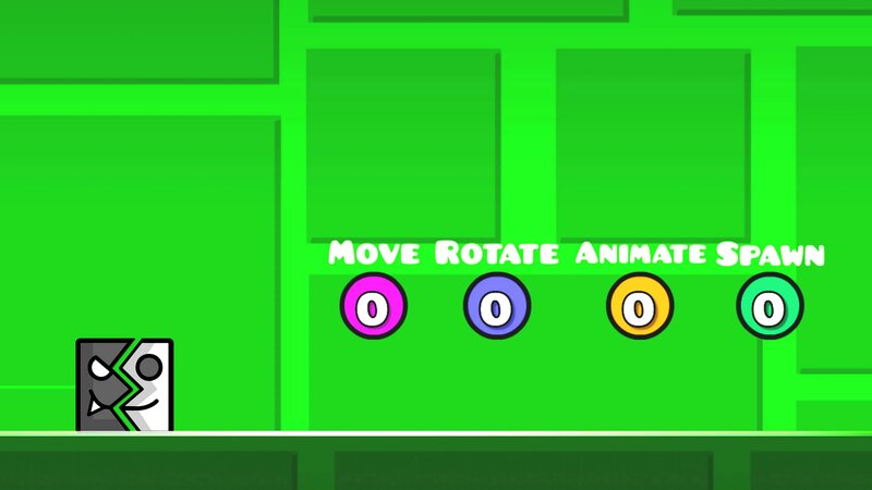 Триггеры MOVE, Rotate, Animate, Spawn в Geometry Dash - Смотреть онлайн ...