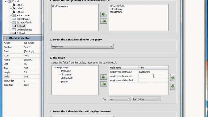 01 - Пример простейшей базы данных с помощью My Visual Database ...