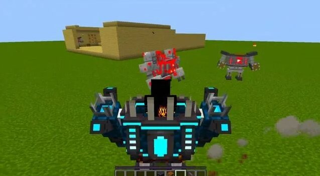 Обзор МОДА НА Костюмы Роботов / Armored Redstone Mod #Minecraft ...