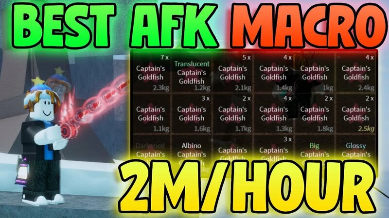 BEST* AFK AUTO Farm Fisch Macro! How To Macro In Fisch! (Roblox Fish ...