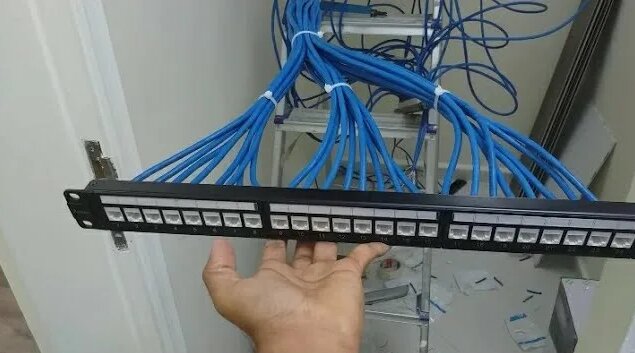 CAT6 Cable Termination | CAT6 Patch Panel Termination - Смотреть онлайн ...