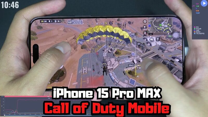 Test game Call of Duty Mobile on iPhone 15 Pro Max | Phone Gaming ...