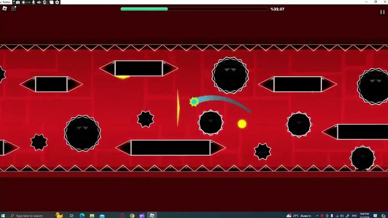 Poly circles 100% | Geometry Dash in Roblox (Poly dash) - Смотреть ...