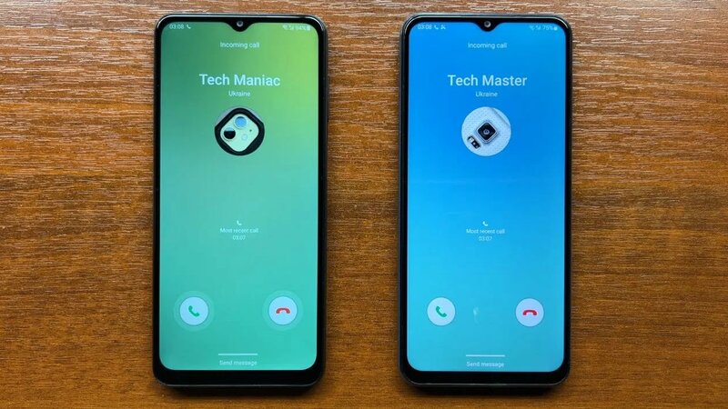 Samsung Galaxy A12 vs Galaxy A13 Incoming Call Over the Horizon 2021 ...