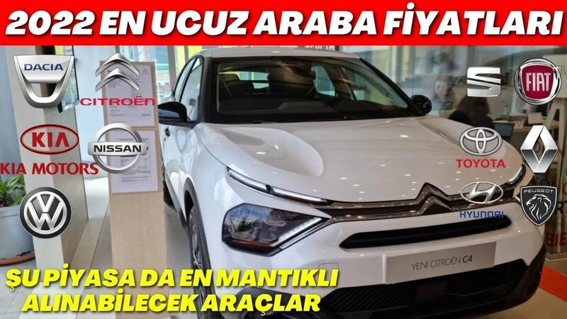 2022 en ucuz/en uygun araba fiyatları | alınabilecek en mantıklı ...