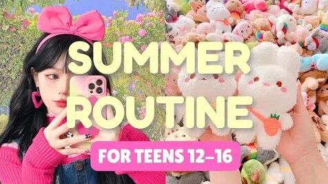 full day summer routine for teens (12-16 years) ~ step by step - Watch ...
