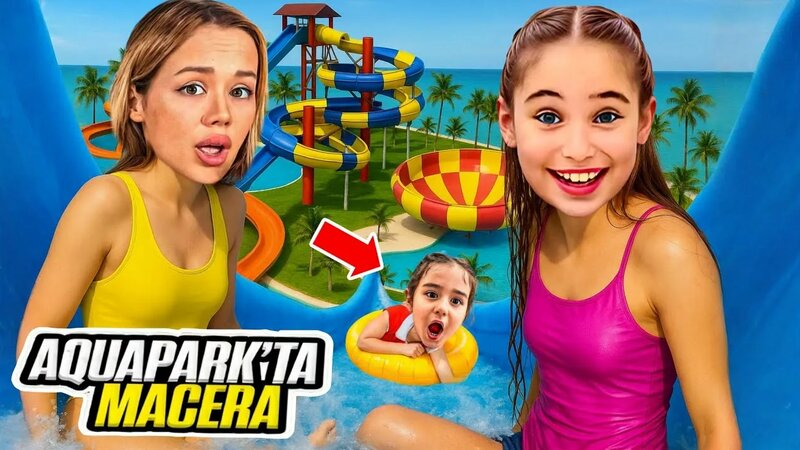Elif sinem gamze karta ile tüm gün !! aqua parka girdik !! 24 saat tatil vlog !! - Yandex Video ...