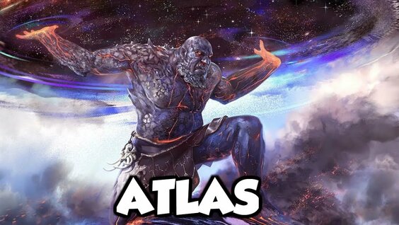 Atlas: The Titan God of Endurance, Strength And Astronomy - (Greek ...