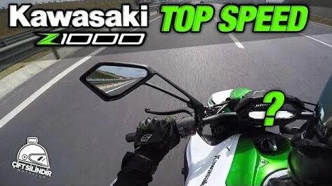 Kawasaki Z1000 top speed & acceleration