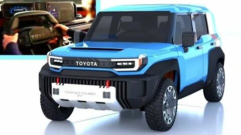 New Redesigned 2023 Toyota FJ Cruiser EV Rugged Modern SUV Exclusive ...