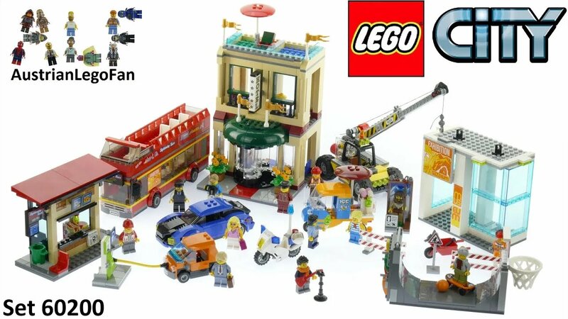 Lego City 60200 Capital City - Lego Speed Build Review - Смотреть ...