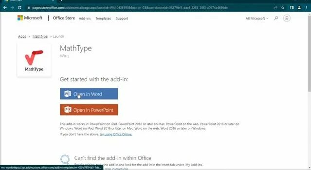 How to Install MathType Add-in (Equation Editor) to Word - Смотреть ...