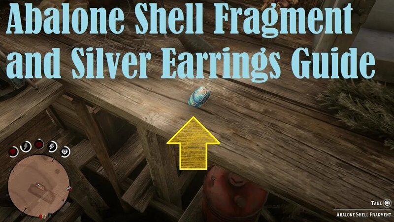 Abalone Shell Fragment and Silver Earrings Locations For The Bison Horn ...