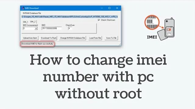 How to change imei number in Mediatek devices without root - Смотреть ...