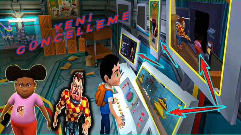 Yeni Güncelleme 23.0.0 Dark Riddle 1. Bölüm Nasıl geçilir ? Garaja ...