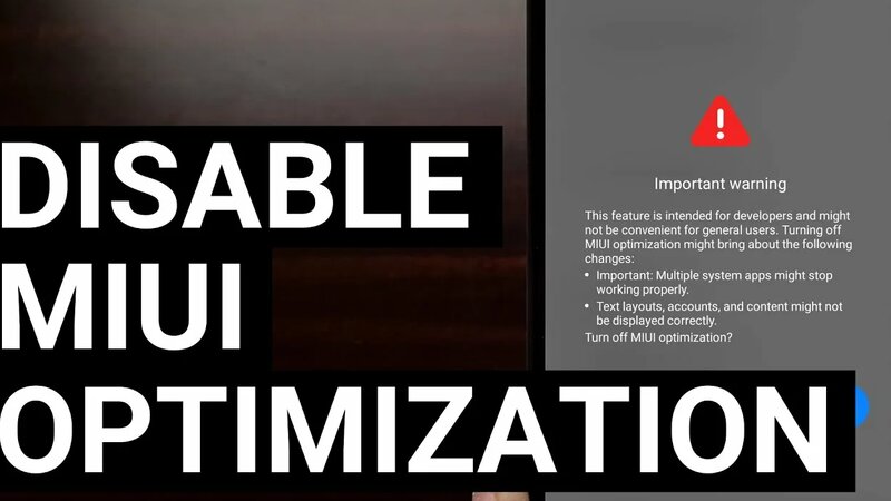 How to Disable Xiaomi MIUI Optimization on Android Smartphones and ...
