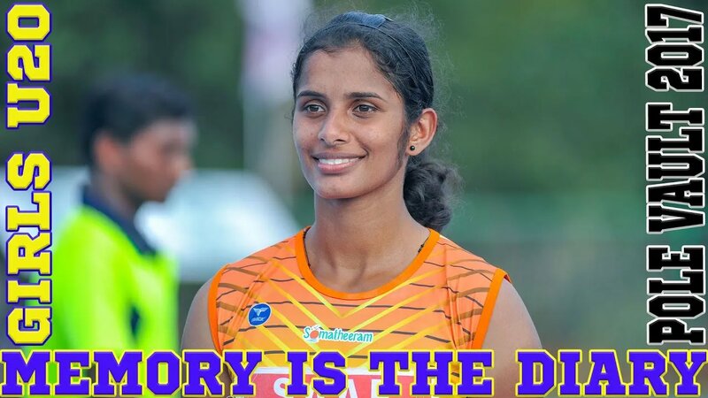 Pole Vault Girls U20 Arsha Wins the Gold 33rd National Junior Athletics ...