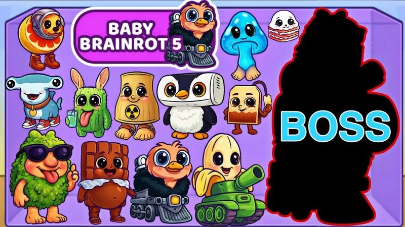 Merge Fellas Baby Brainrot 5 Gameplay Walkthrough Reaching Max Level ...