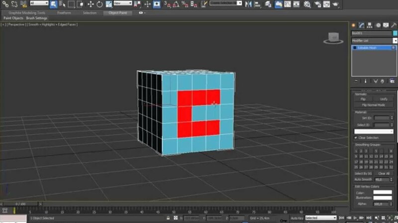 3ds Max 2012 Ders 15 Mesh Modelleme (Editable Mesh) - Surface ...