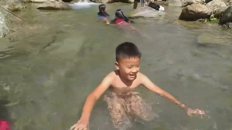 Boys Swimming In River Nepal🇳🇵| Natural Swimming Pool |Fuchung Vlog ...
