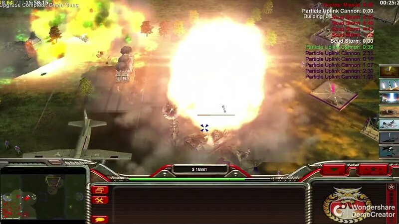 C&C Generals ZERO HOUR BOSS General VS 7 HARD ARMY FFA 50K بصوتي ...