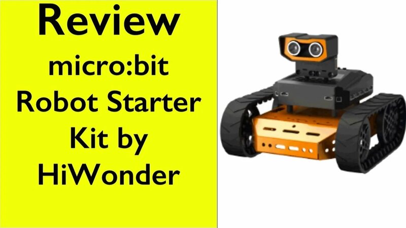 Review Qdee Robot Starter Kit by HiWonder micro:bit - Смотреть онлайн в ...